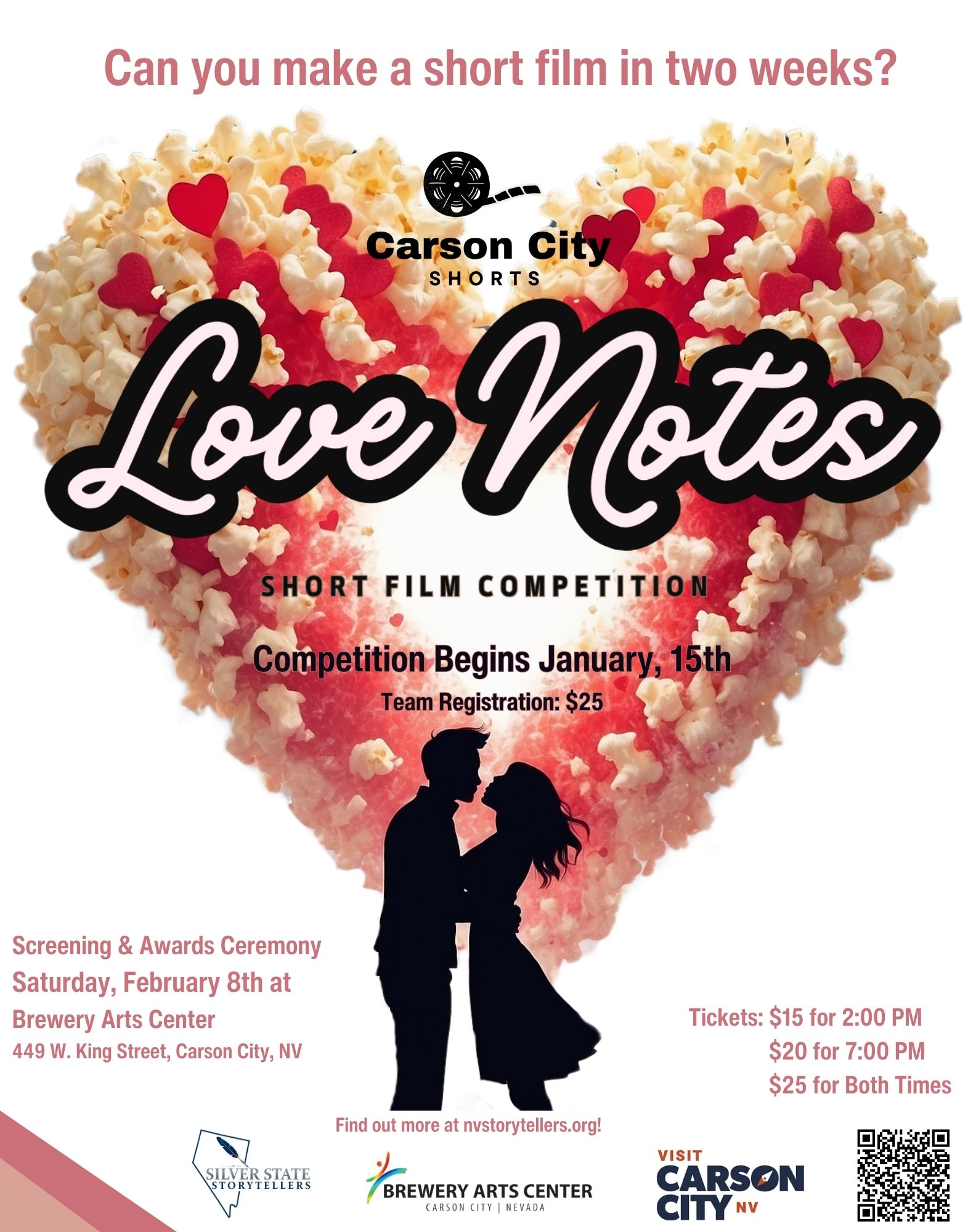Love Notes Short Film Competition (2025) - Silver State Storytellers