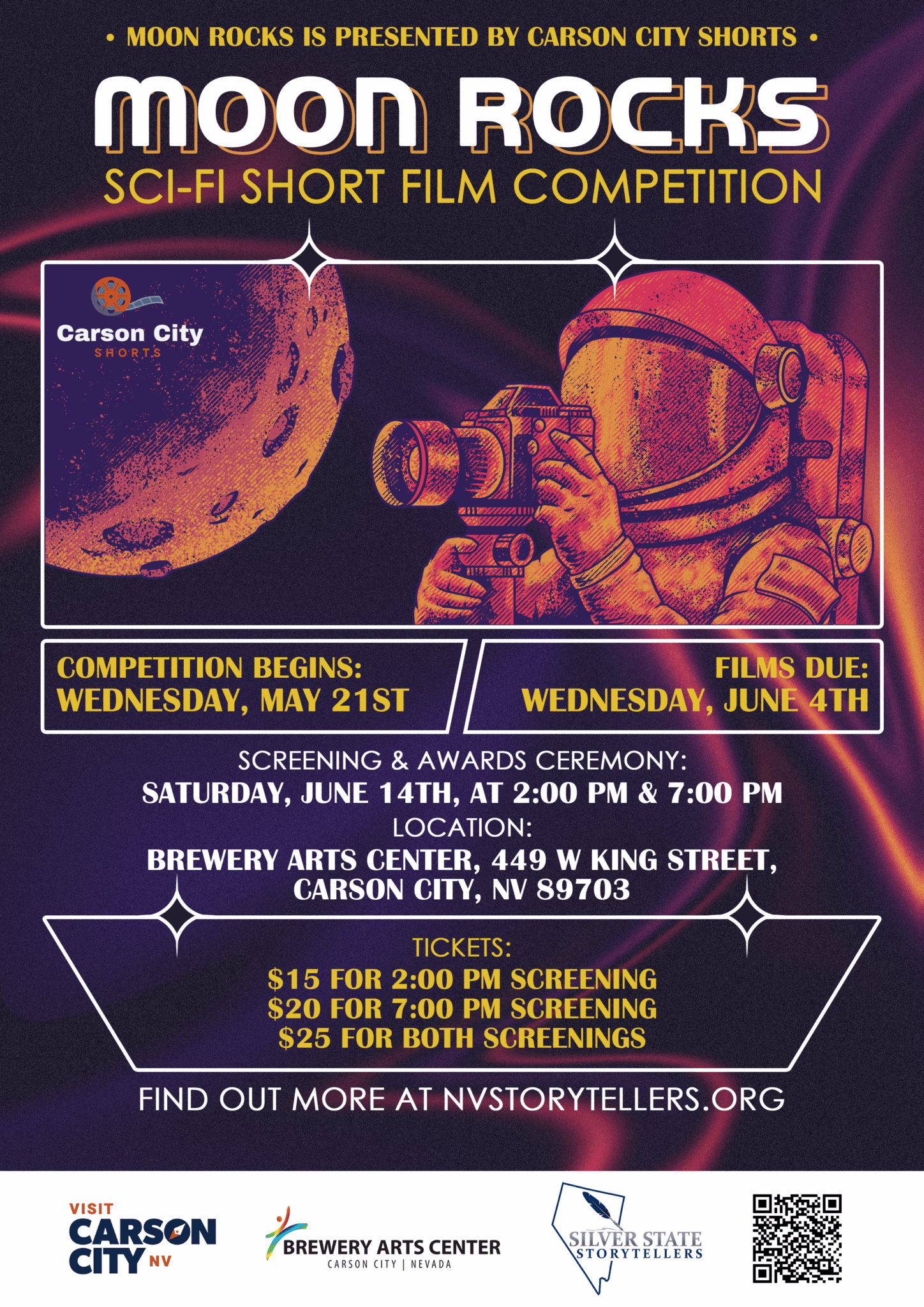 Moon Rock Sci-Fi Short Film Competition (2025) - Silver State Storytellers