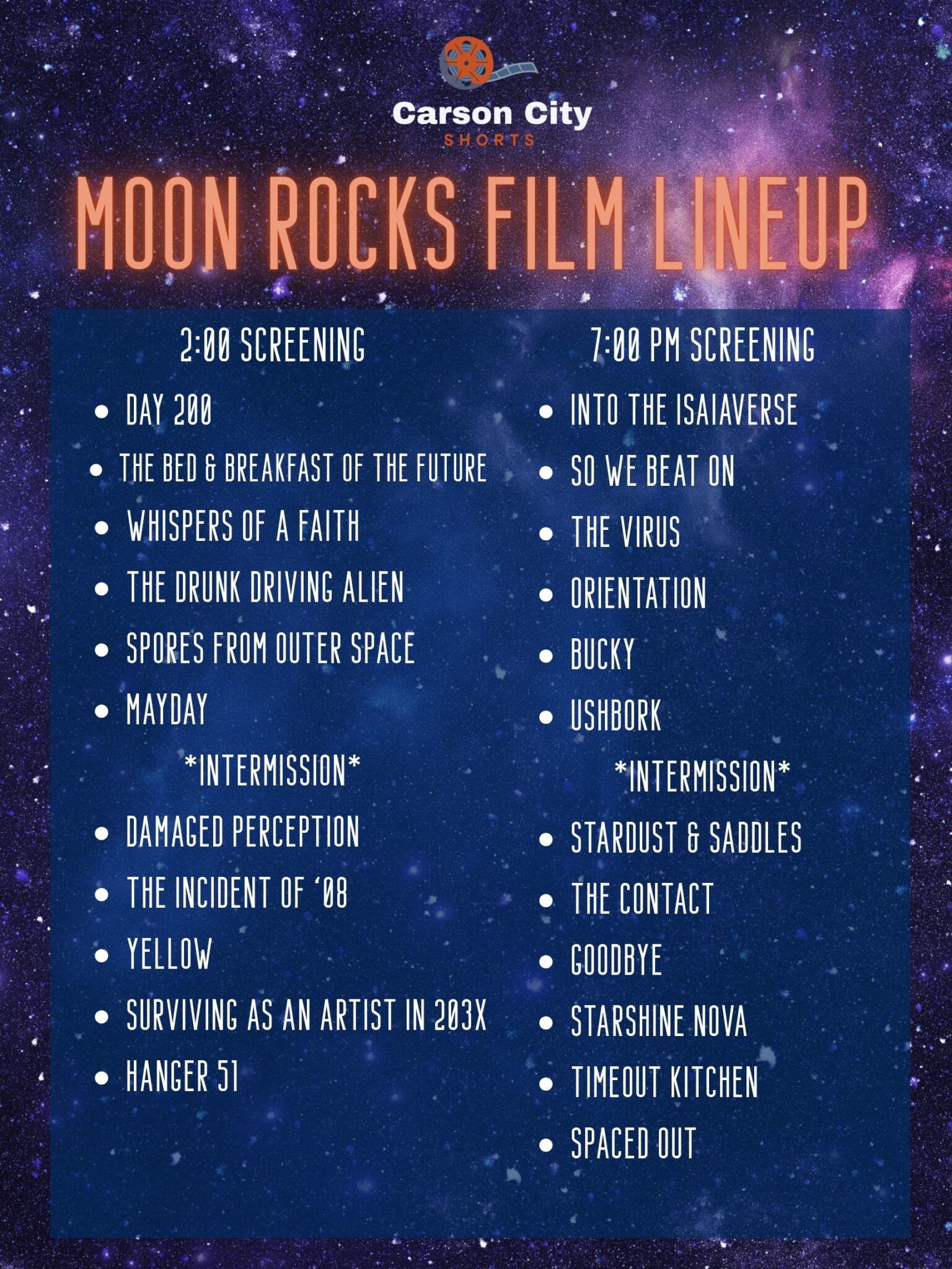 Moon Rock Sci-Fi Short Film Competition (2025) - Silver State Storytellers